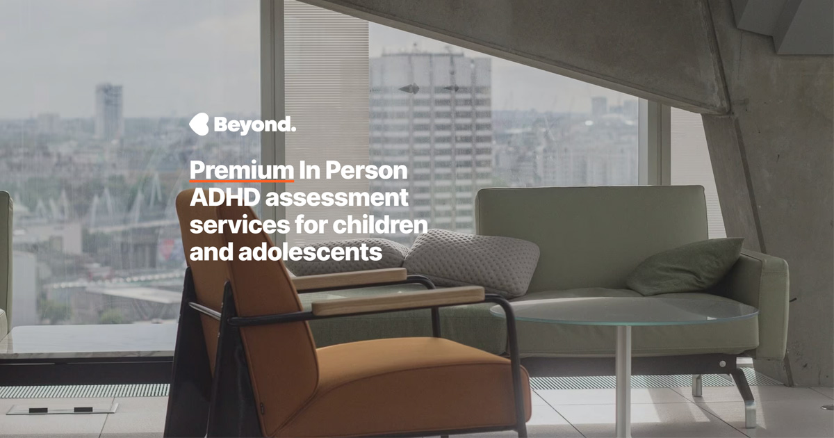 Child ADHD test In Person - 💙 Beyond Clinics